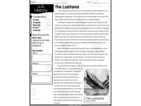 The Lusitania Reading Packet by Teach Simple