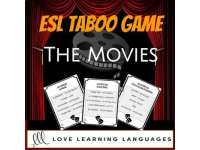 The Movies - Taboo Speaking Game by Teach Simple