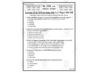 The One and Only Ivan Assessment Packet by Teach Simple