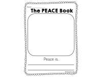 The Peace Book | Classroom Community Book Writing by Teach Simple