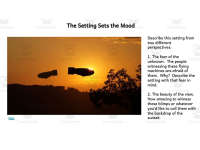 The Setting Sets the Mood: Teaching Students How to Write an Effective ...