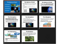 The Spheres of the Earth Lesson - Google Slides and Distance Learning ...