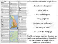 The Vikings - Interactive Notebook by Teach Simple