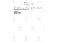 Theater - “The Life of Dr. Martin Luther King, Jr." by Teach Simple