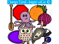 Things That Begin With O by Teach Simple