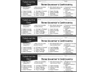 Three Governor's Controversy Reading Packet by Teach Simple