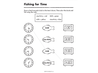 Time and Money Printable Workbook: Get Ready for 1st Grade: by Teach Simple