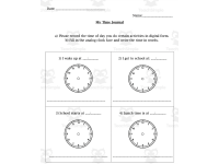 Time Journal: Digital, Analog and Words by Teach Simple