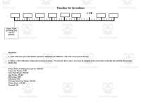 Timeline Training Worksheet by Teach Simple