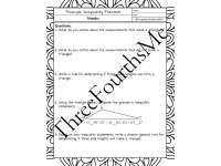 Triangle Inequality Theorem Activity with Scaffolded Notes by Teach Simple