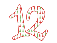 Twelve Days Of Christmas Numbers by Teach Simple