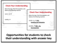 Types of Chemical Reactions - Google Slides and PowerPoint Lesson by ...