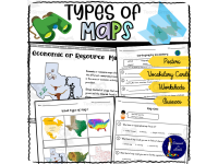 Types of Maps Worksheets by Teach Simple