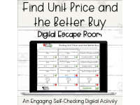 Unit Price and the Better Buy Digital Self-Checking Escape Room ...