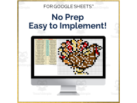 Unit Rate Pixel Art | Thanksgiving Activity by Teach Simple