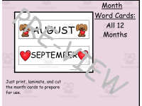 Valentine's Day Calendar Collection by Teach Simple