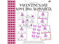 Valentine's Day Love Bug Alphabet by Teach Simple