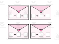 Valentine's Day Math Word Problem Game by Teach Simple