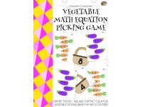 Vegetable Math Equation Picking Game by Teach Simple