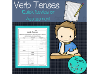 Verb Tenses Worksheet by Teach Simple