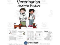 Veterinarian No Prep Activity Packet and Worksheets by Teach Simple