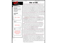 War of 1812 Reading Packet - 5th Grade TEKS by Teach Simple