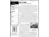 War of 1812 Reading Packet by Teach Simple