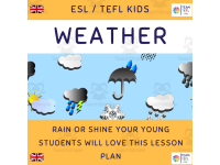 Weather ESL Lesson Plan For Kids and Early Learners by Teach Simple