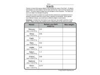 Weight Gravity Worksheet by Teach Simple