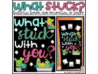 What Stuck? Cactus Daily/Weekly Assessment Bulletin Board Kit, Door ...