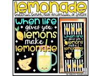 When Life Gives You Lemons Growth Mindset Bulletin Board Kit, Door ...