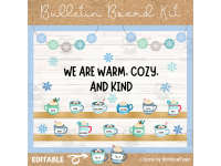 Winter Bulletin Board Kit Gnome Themed by Teach Simple