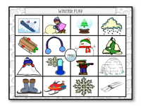 Winter Fun BINGO | Differentiated BINGO For K-5th by Teach Simple