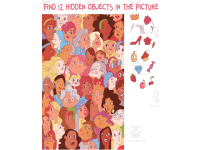 Women Hidden Objects Handout-FREEBIE! by Teach Simple
