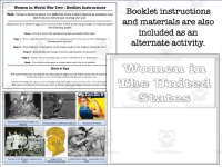 Women in World War Two : Complete Unit by Teach Simple