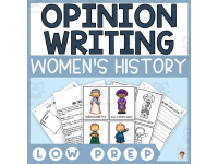 Women's History Month Opinion Writing Step-by-Step (Would You Rather ...