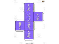 Word Family Dice Activity (middle sound a pt.2) by Teach Simple