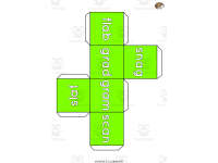 Word Family Dice Activity (middle sound a pt.2) by Teach Simple