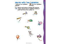 Word Parts, Consonants, and Vowels Printable Workbook by Teach Simple