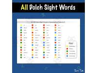 Word Searches for All 220 Dolch Sight Words + Vocabulary Lists - (Pre ...