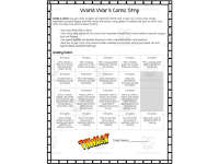 World War II Project Menu + Activities by Teach Simple