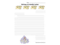 Writing a Christmas Letter Worksheet by Teach Simple