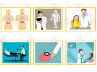 Writing Prompt + Discussion Flashcards: Doctor Pack by Teach Simple