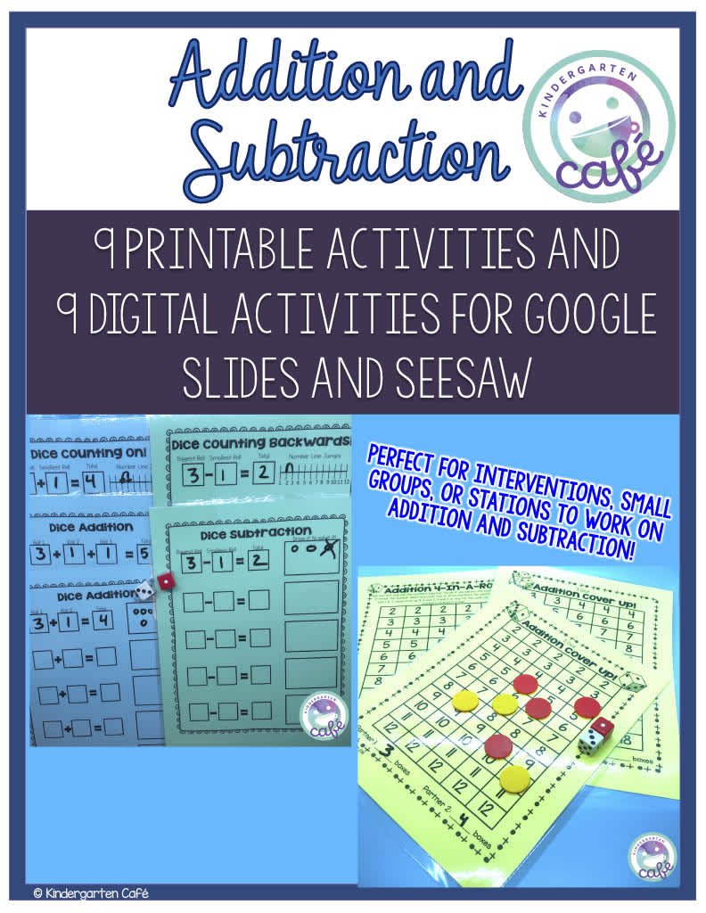 It's Winter! Kindergarten Math & Literacy Center: Color by Number by ...