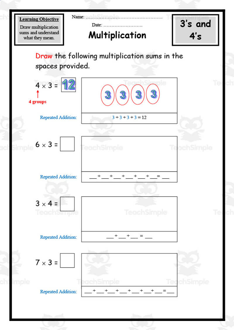 Tens Double Digit Addition Worksheet by Teach Simple