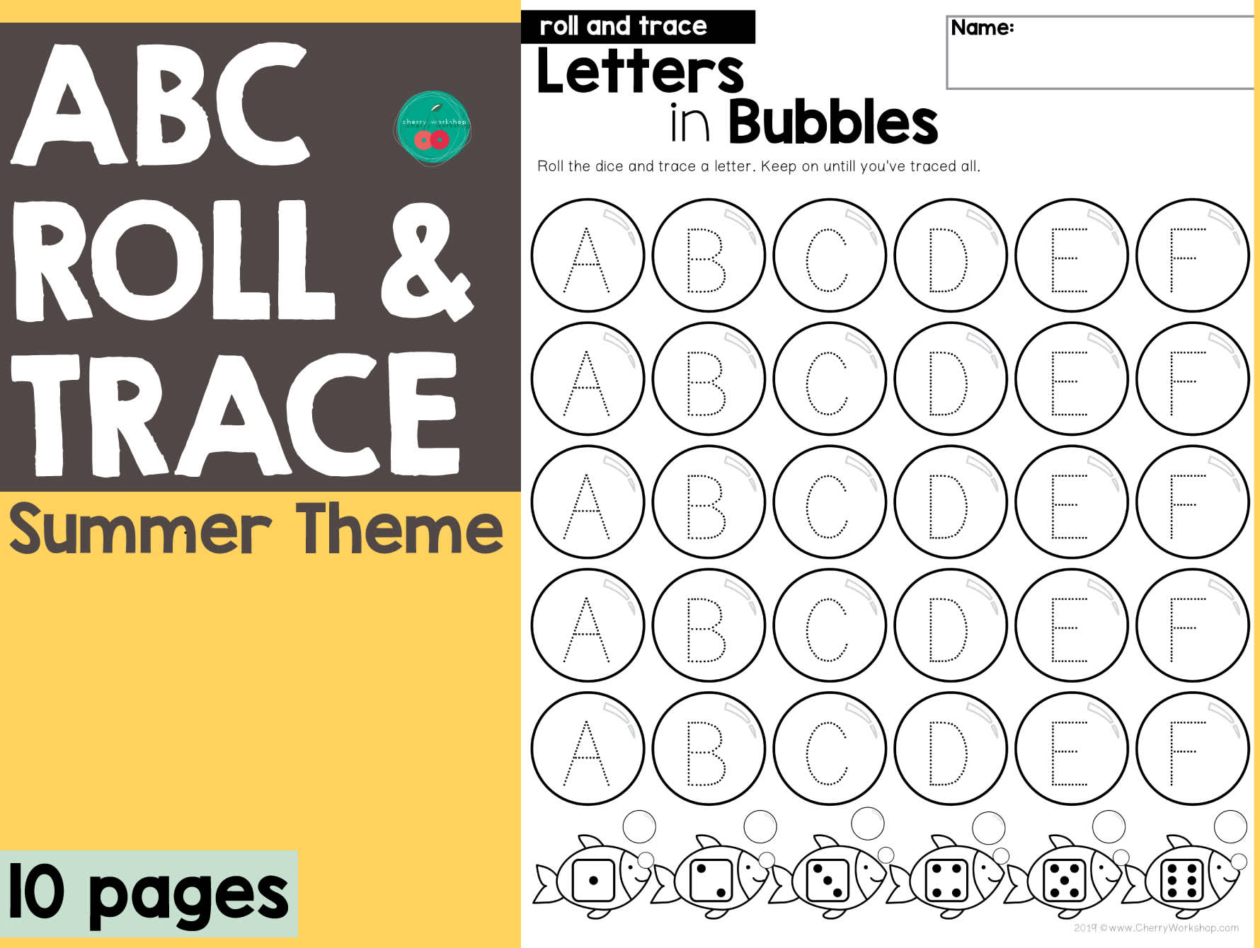 Letter A Book by Teach Simple