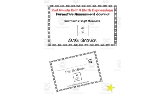 Kindergarten Math Exit Slip Journal | Unit 2 Math Expressions by Teach ...