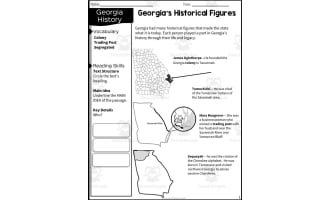 2nd Grade Reading Packet: Georgia's Historical Figures by Teach Simple