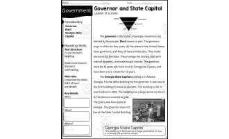 2nd Grade Reading Packet: Government, Rules, and Laws by Teach Simple