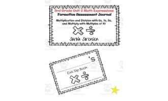 Kindergarten Math Exit Slip Journal | Unit 2 Math Expressions by Teach ...